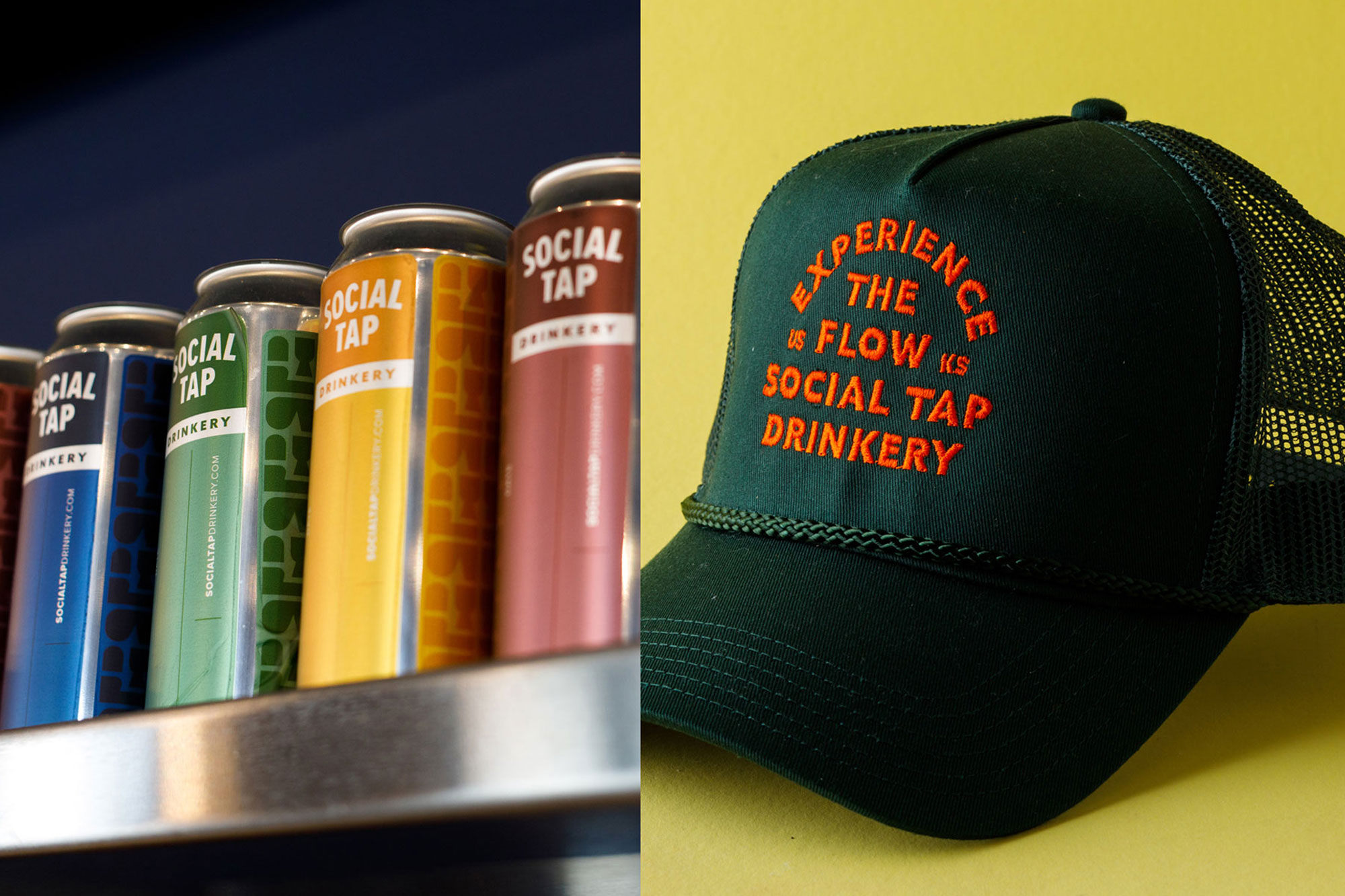 Social Tap Drinkery Bar Branding | Brain Sinew