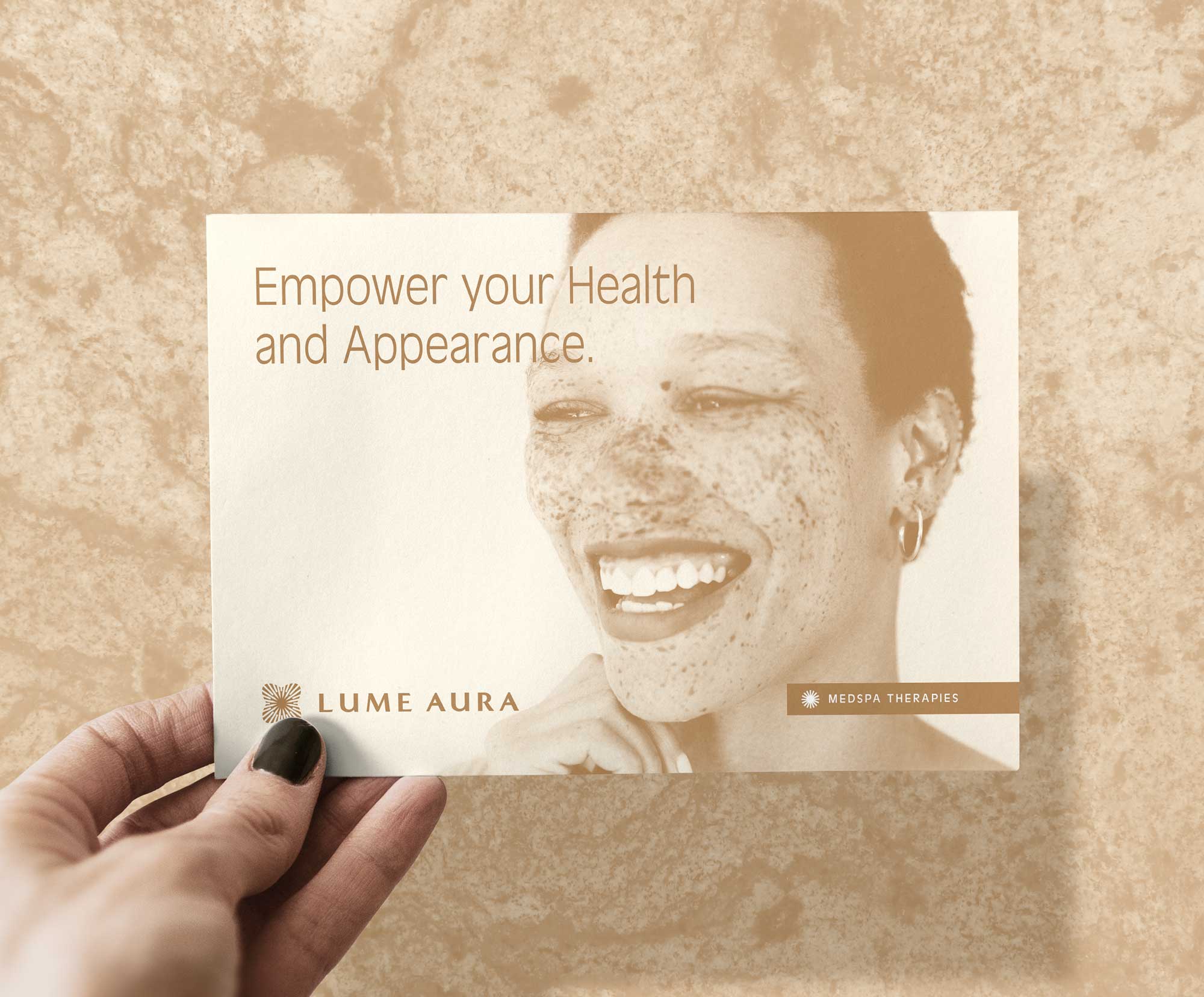 Lume Aura Med Spa Branding | Brain Sinew